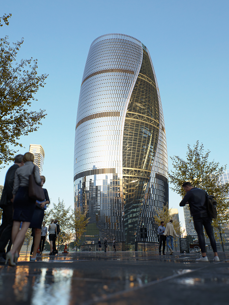 丽泽soho vol.2 + 3 - 作品画廊 - D5渲染器