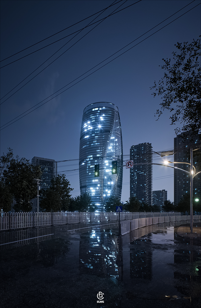 丽泽soho - 作品画廊 - D5渲染器官方社区