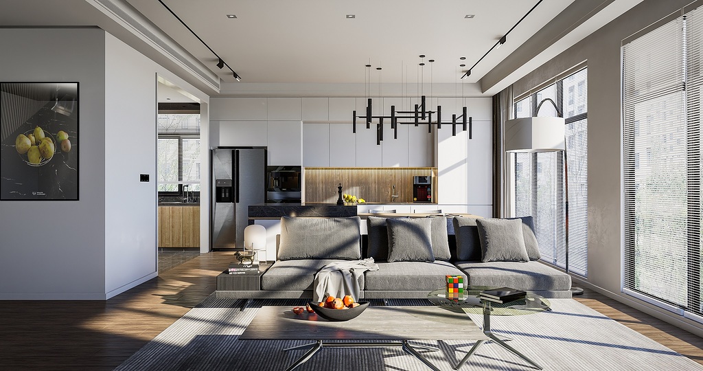 Quiet home丨 D5社区挑战赛 Blender 专题 - 作品画廊 - D5渲染器官方社区