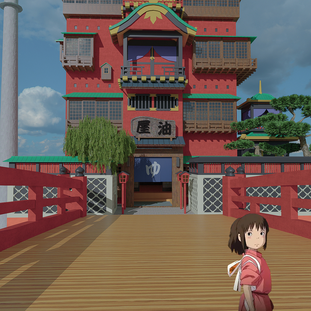 千与千寻丨哈尔的移动城堡 - 作品画廊 - D5渲染器官方社区