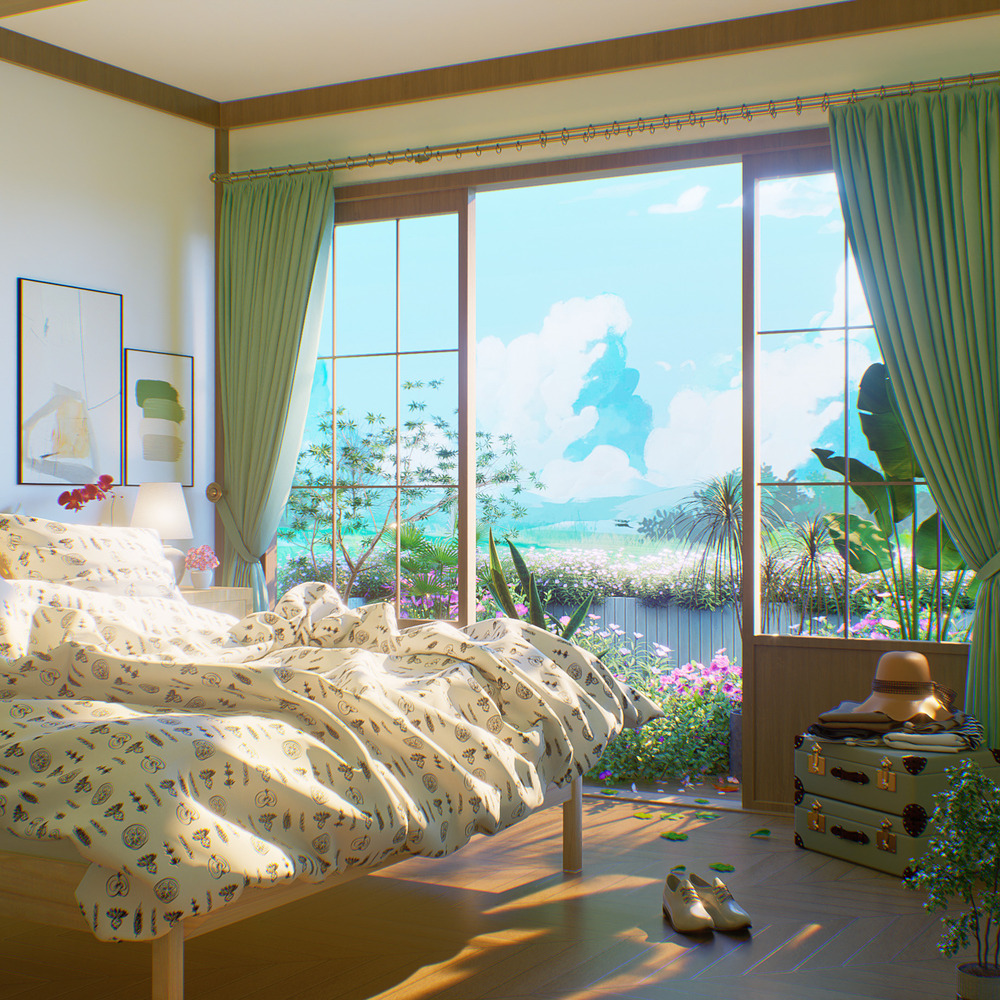 D5风格化渲染源文件-LUMIGO