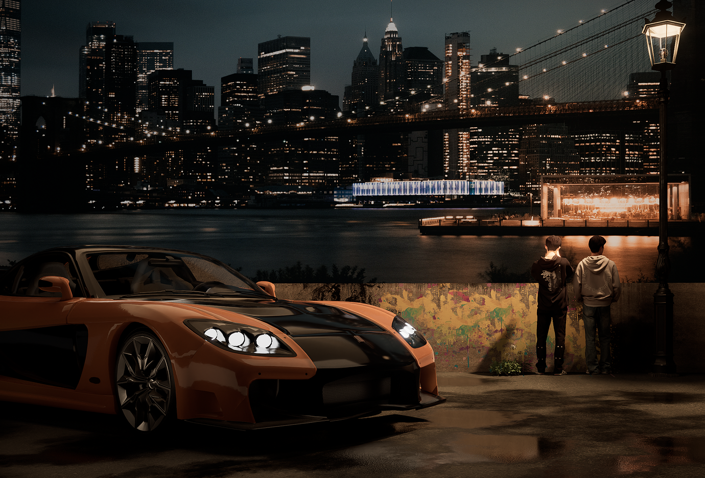 马自达rx-7 - 作品画廊 - D5渲染器官方社区