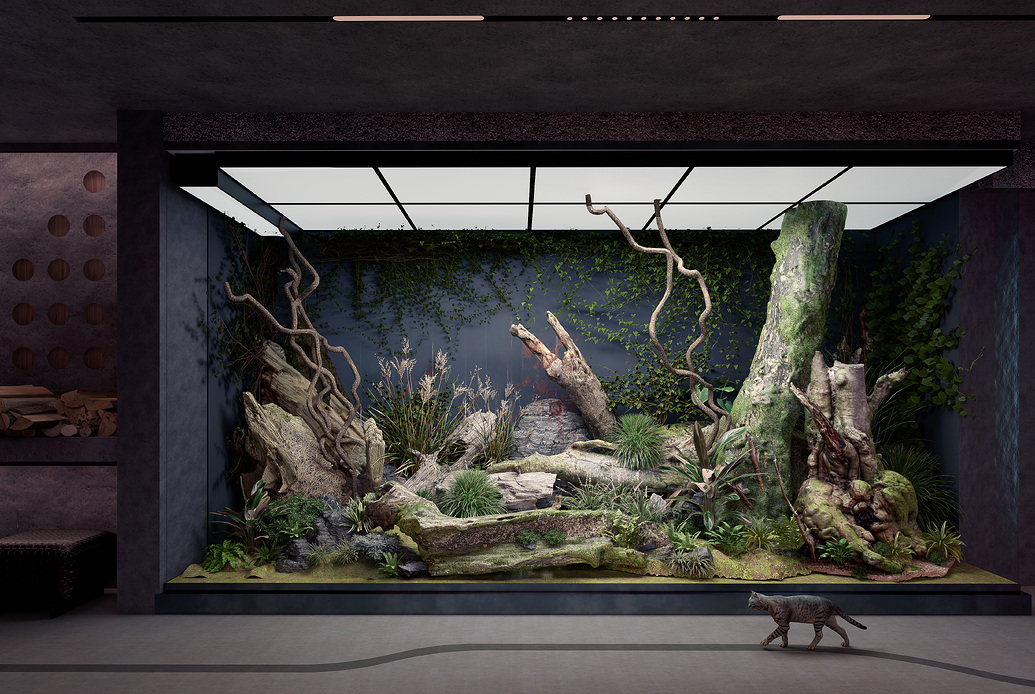 D5社区挑战室内专题 | 生生不息 - 作品画廊 - D5渲染器