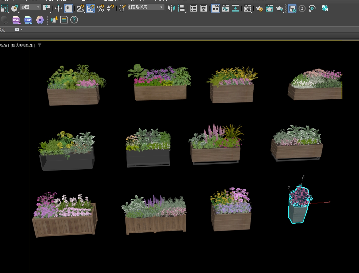 3dmax模型导出D5A缩略图不显示——环境相关 - 互助小组 - D5渲染器官方社区