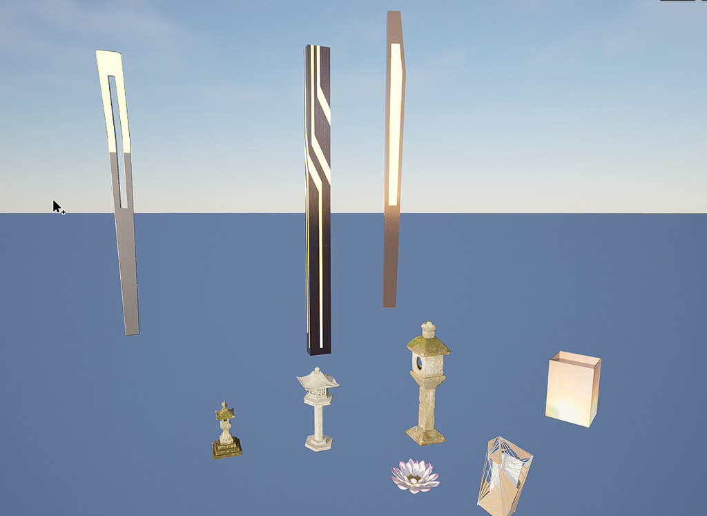 室外庭院灯具 11个 - 资源分享 - D5渲染器官方社区