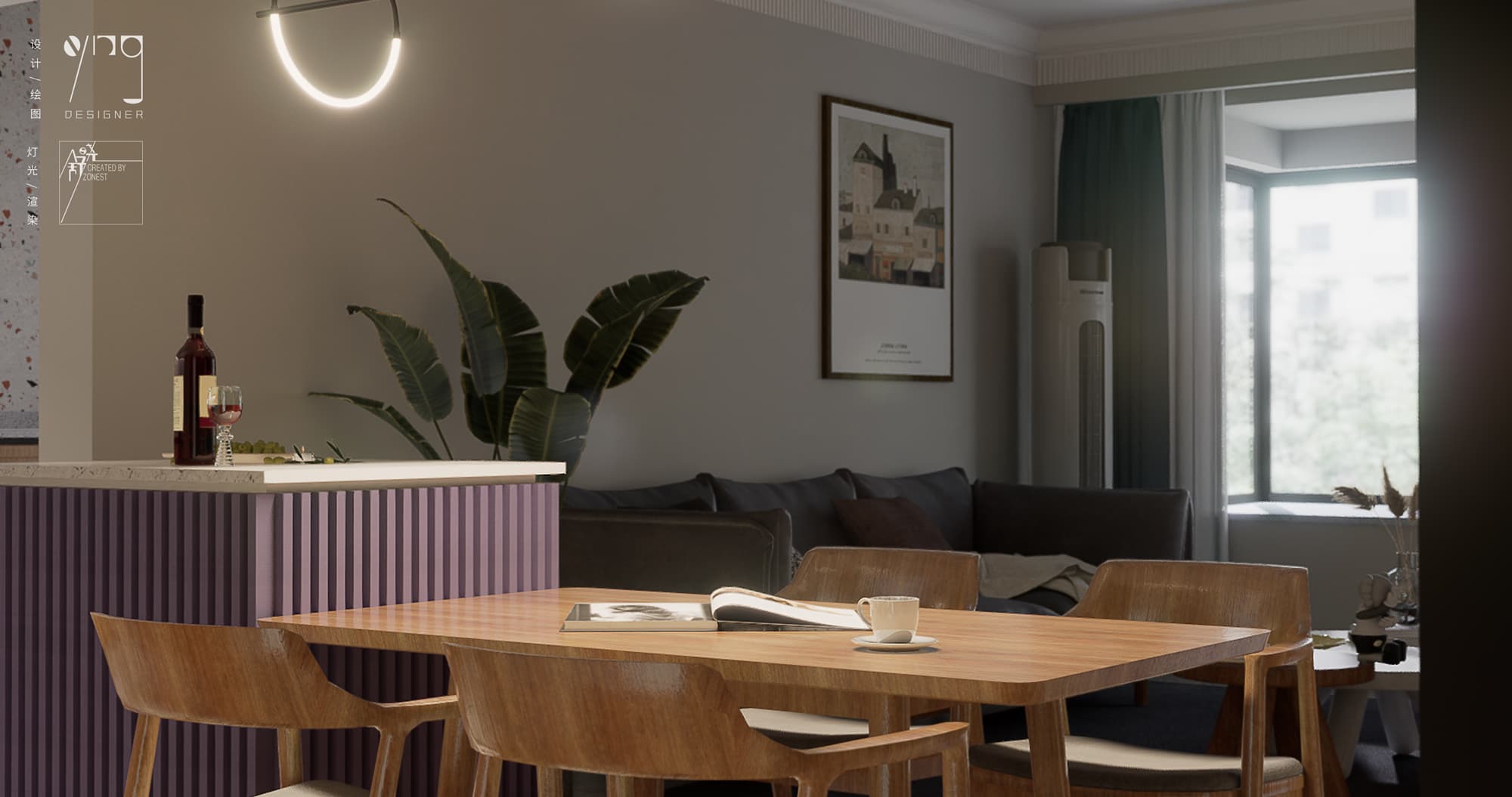 D5室内初次正经调光尝试，感觉不错 - 作品画廊 - D5渲染器官方社区